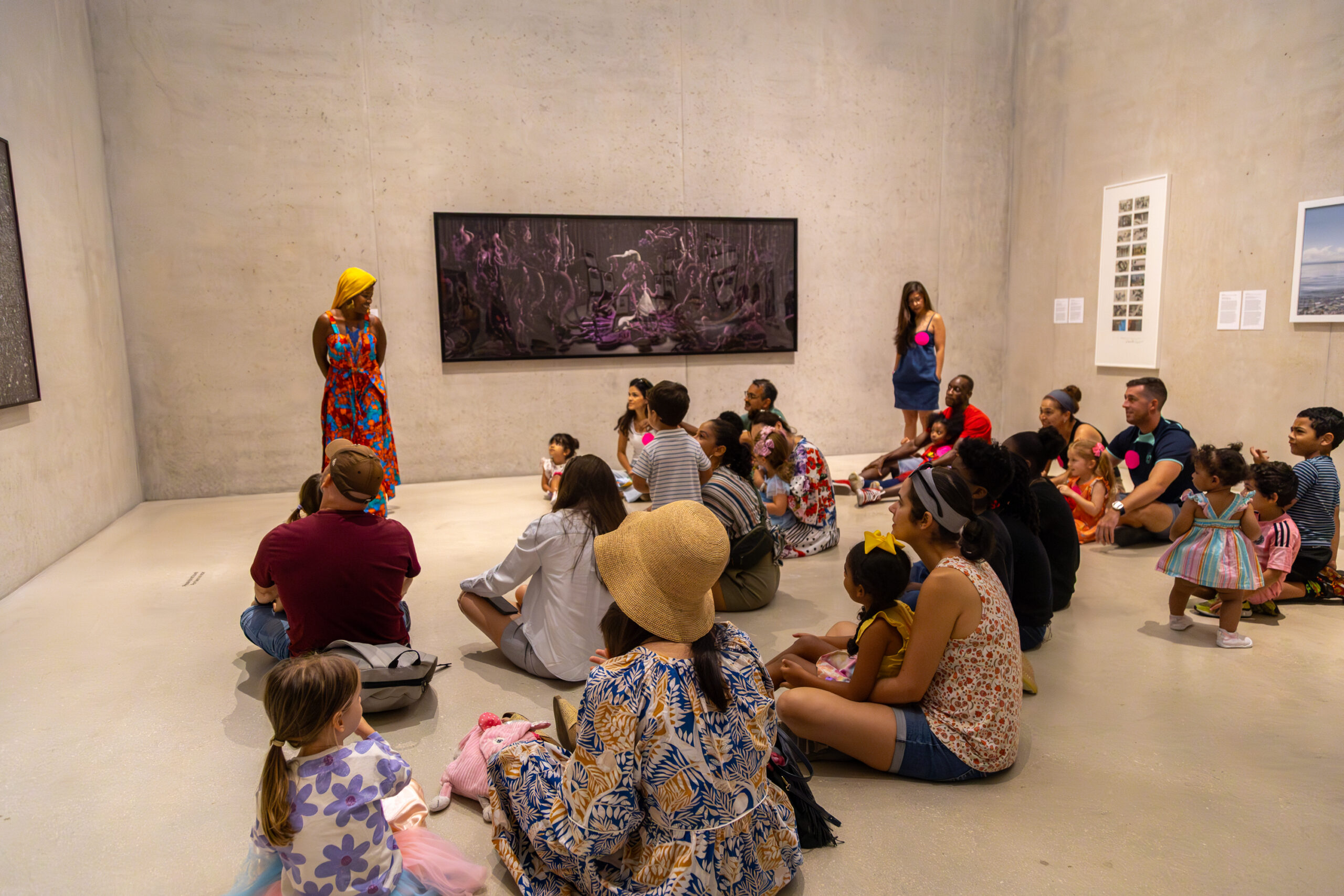La hora de cuentos sobre el arte de PAMM: Abstracción creativa • Pérez ...